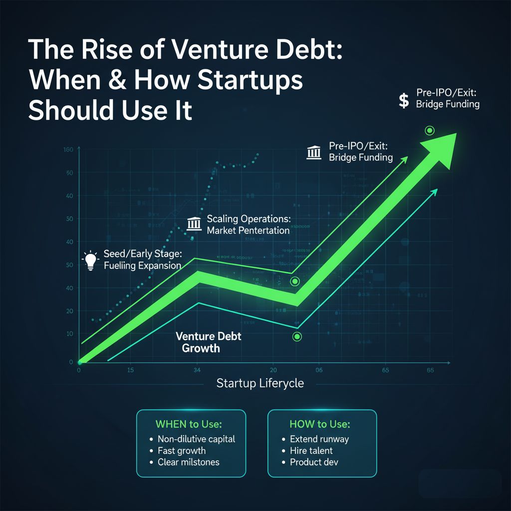 The Rise of Venture Debt: When & How Startups Should Use It